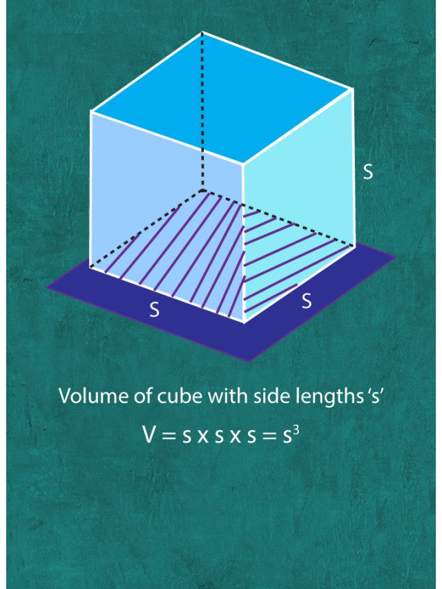 How to Find Volume of a Cube Explained With Example | Math’s Class 10 ...