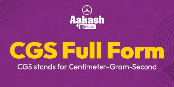 CGS Full Form: CGS stands for Centimeter-Gram-Second