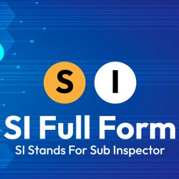 SHO Full Form: SHO Stands For Station House Officer