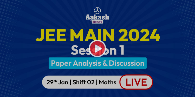 JEE Main 29 Jan 2024 Shift 2 Maths Question Paper Answer Key Solutions PDF