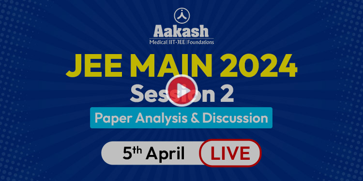 JEE Main 2024 April 5 Shift 1,2 Paper with Solutions Live NOW - Maths, Chemistry and Physics