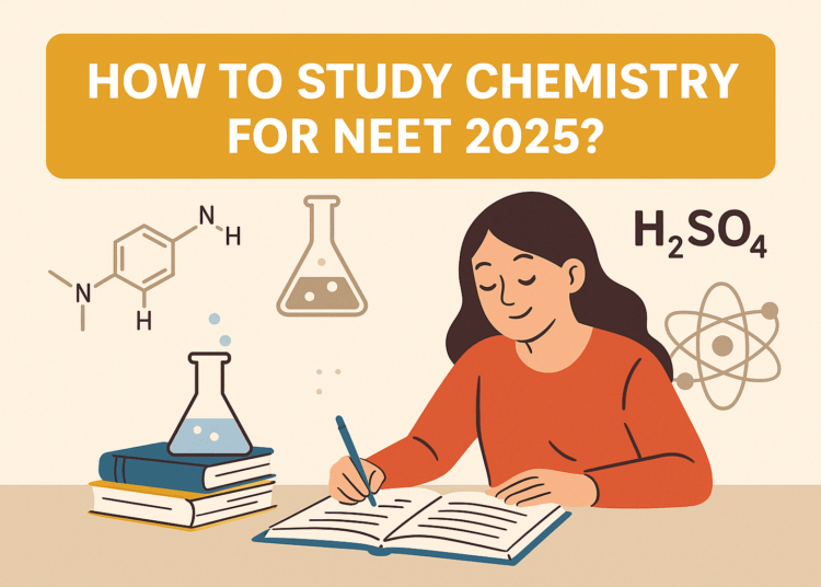 How to Study Chemistry for NEET 2025? Important Topics & Books