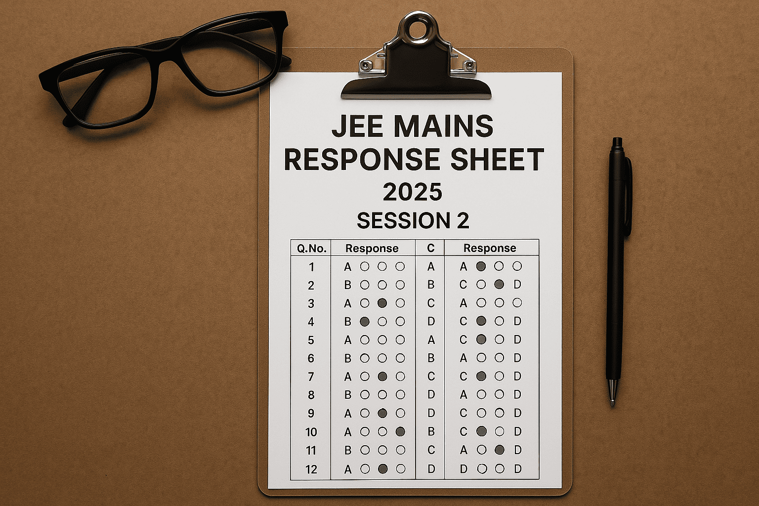 JEE Mains 2025 Session 2 Response Sheet: Download Link