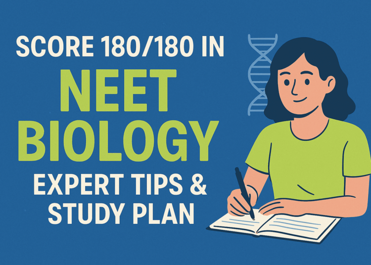 How To Score 180/180 in NEET Biology: Expert Tips & Study Plan
