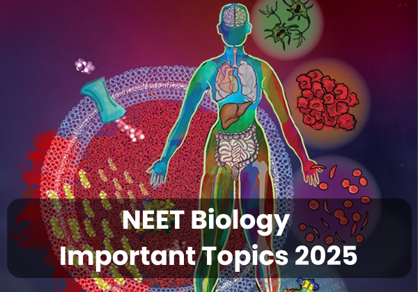 NEET Biology Important Topics 2025, Most Expected Chapters & Weightage