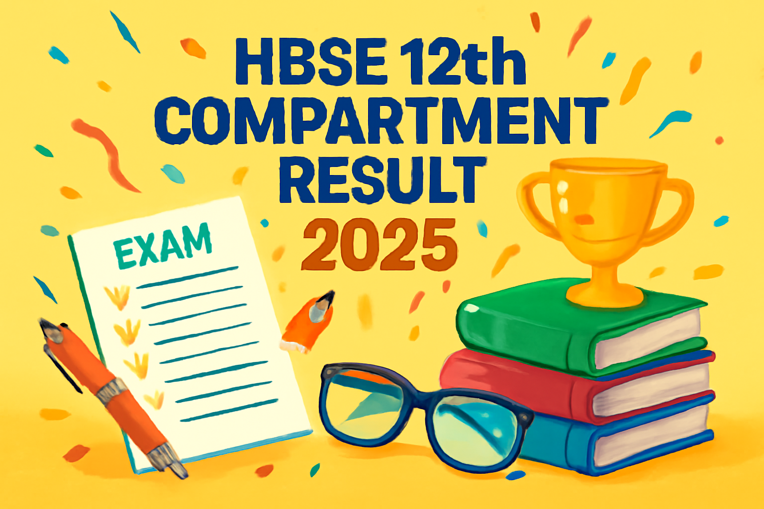 HBSE 12th Compartment Result 2025 (LIVE UPDATES)