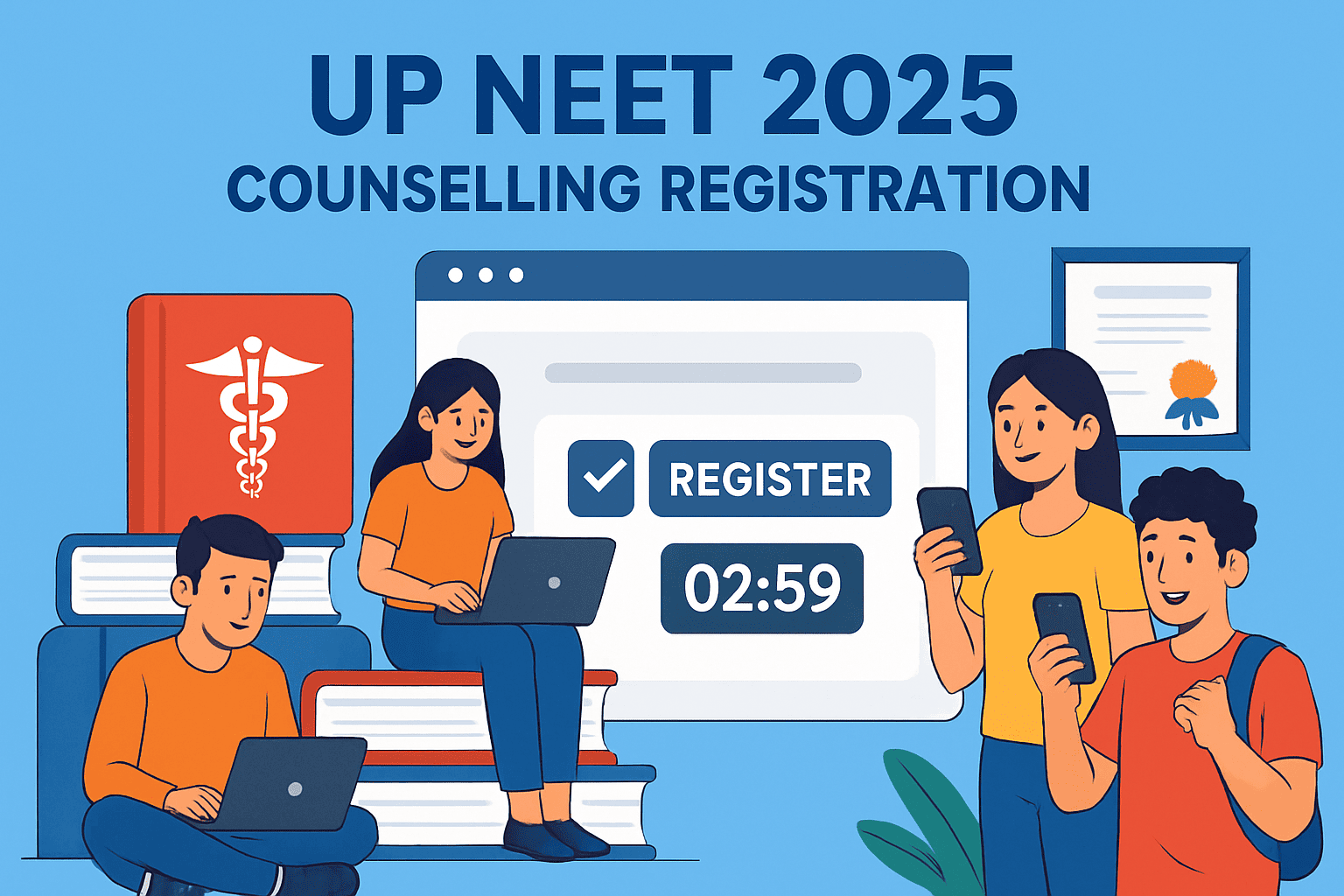 UP NEET 2025 Counselling Registration LIVE: Begins Today at upneet.gov.in.