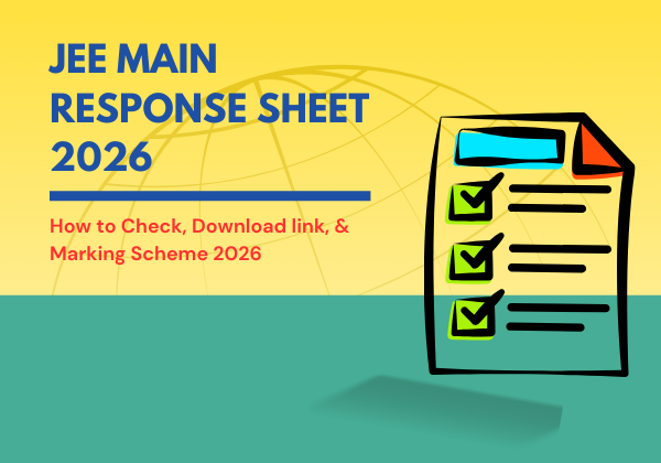 JEE Main Response sheet 2026: How to Check, Download link