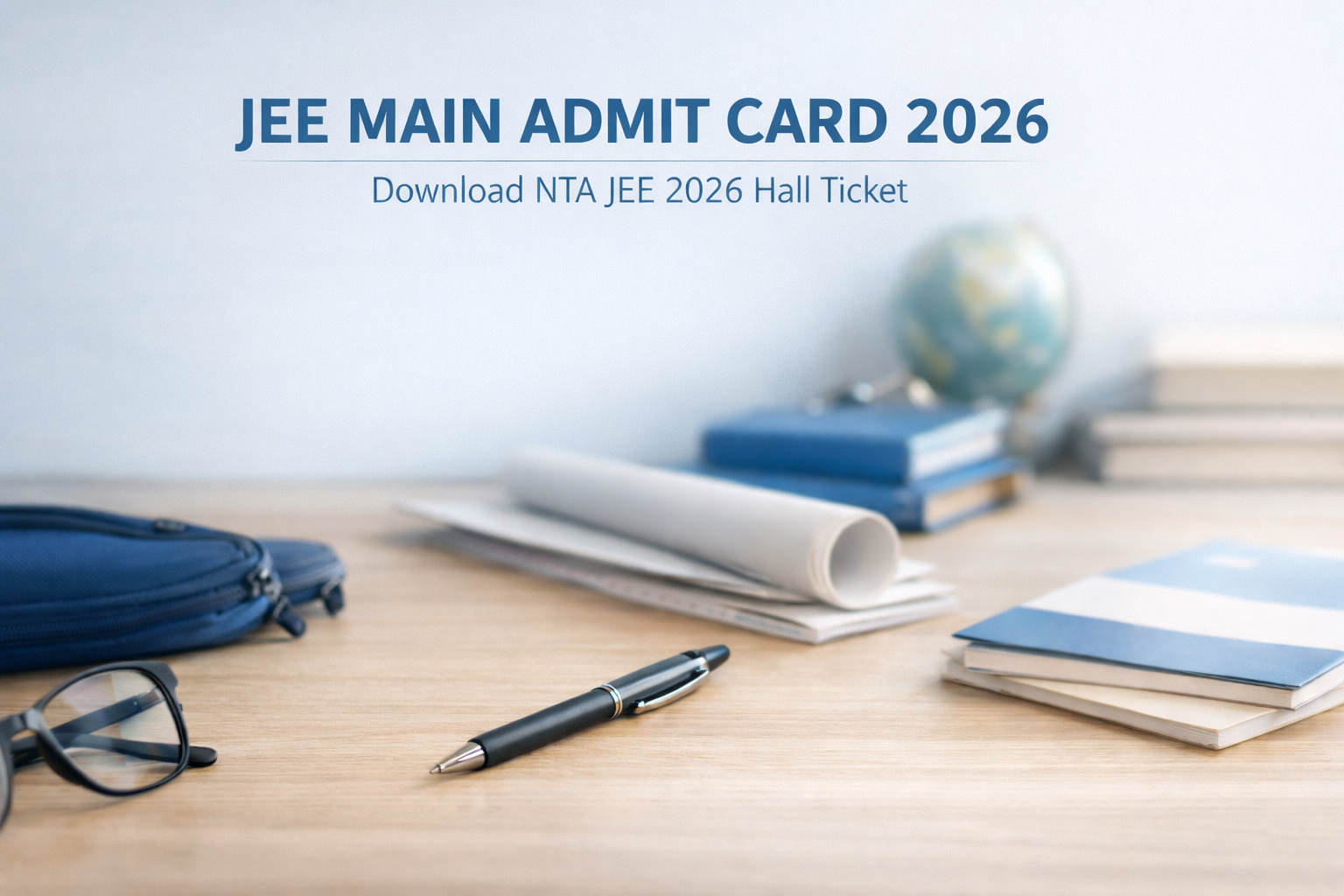 JEE Main Admit Card 2026: Download NTA JEE 2026 Hall Ticket