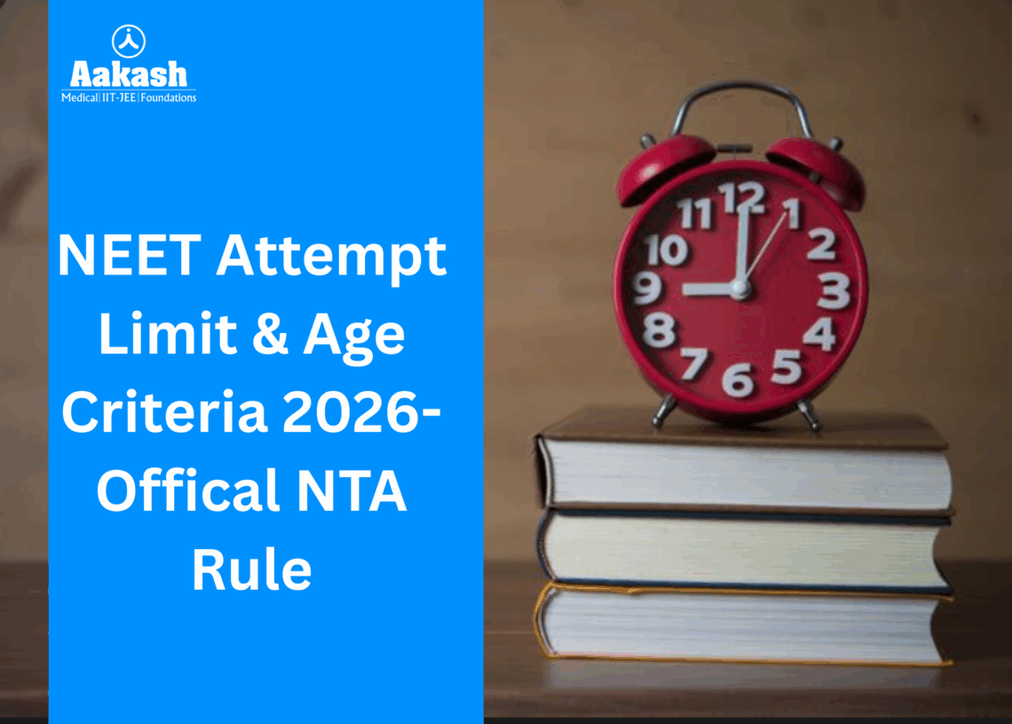 NEET Attempt Limit & Age Criteria 2026 – Official NTA Rules