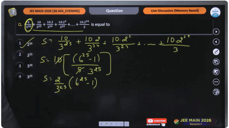 JEE Main Exam 2026 Jan 28 Shift 2 Paper & Solutions | Live Updates