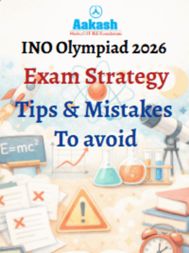 INO Olympiad 2026 Exam strategy, Tips & Mistakes To avoid - Aakash Blog