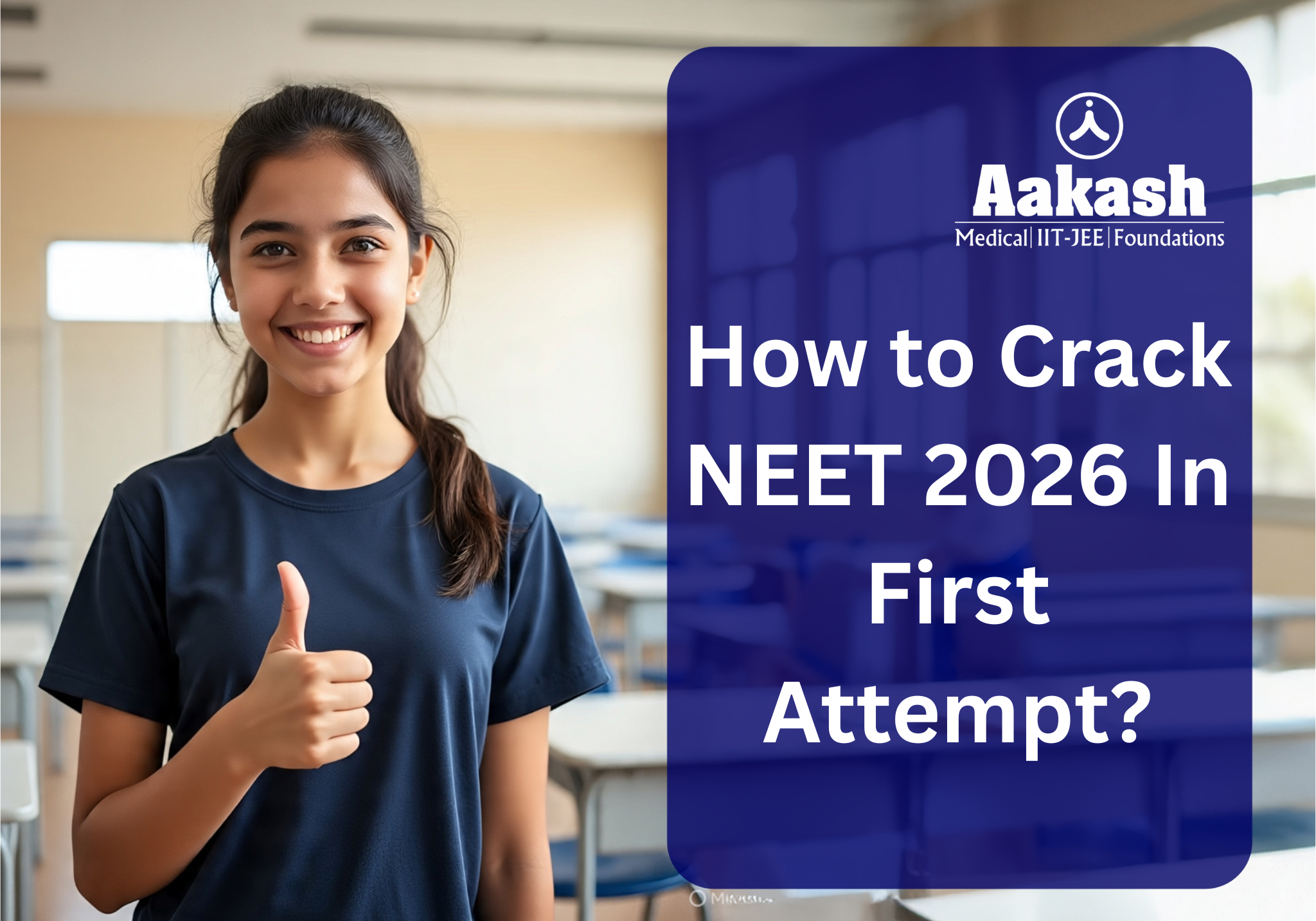 How to Crack NEET Exam 2026 in First Attempt?