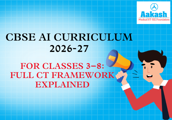 CBSE AI Curriculum 2026-27 for Classes 3–8: Full CT Framework Explained